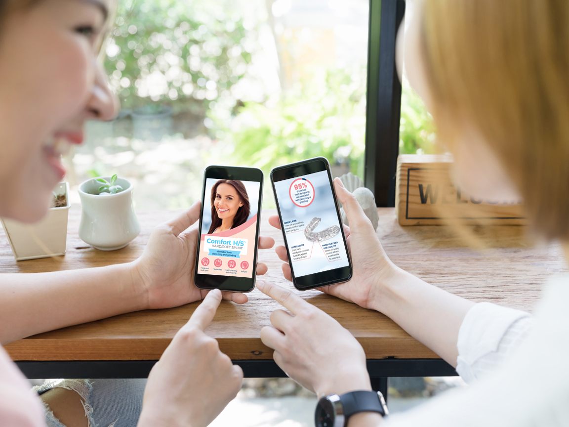 Custom Fit Bite Splint - Comfort H/S™ Bite Splint - Night Guard for Bruxism