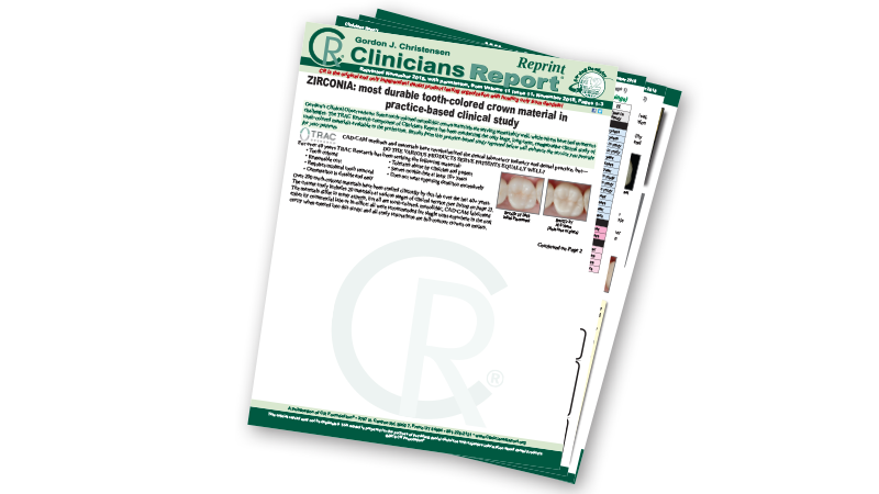 CAMouflage NOW for Inlays, Onlays, Veneers, Dental Crowns