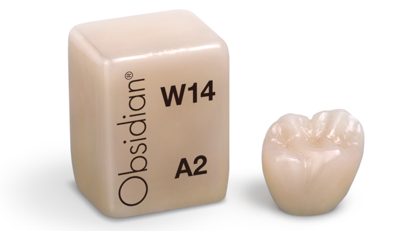 Obsidian® Milling Blocks for Dental Crowns and Bridges